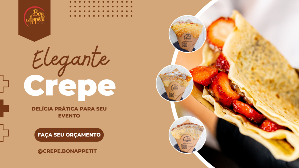 Crepe no Cone: A Praticidade que Encanta Seus Convidados - Bon Appetit ...